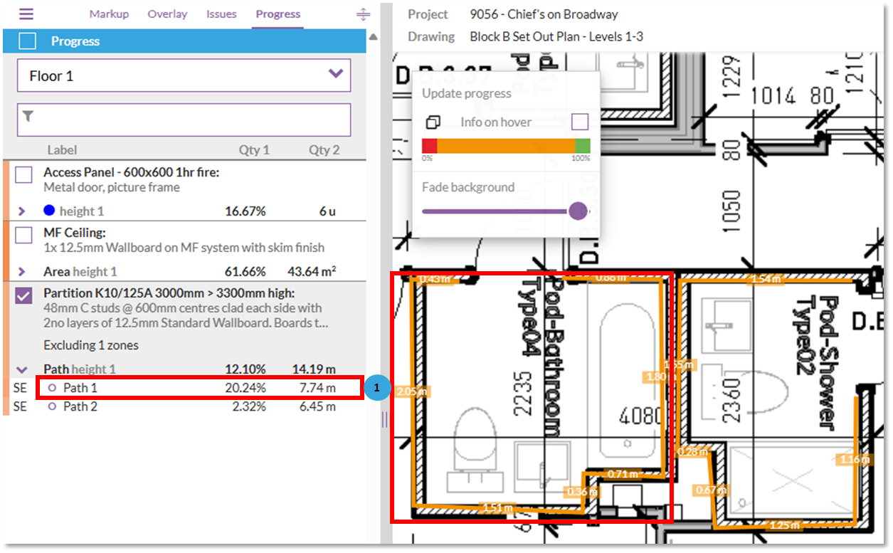 How to track subcontractor progress