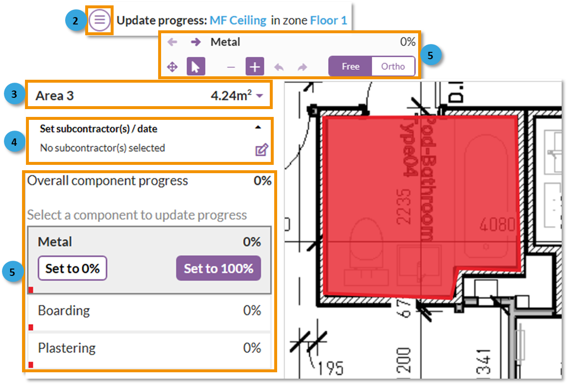 How to track subcontractor progress